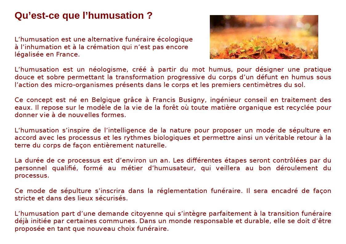 Explications – Humusation France